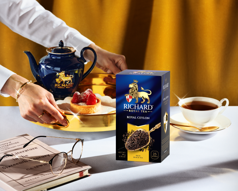 Richard classic black tea Royal Ceylon 25 sachets | Richard Tea
