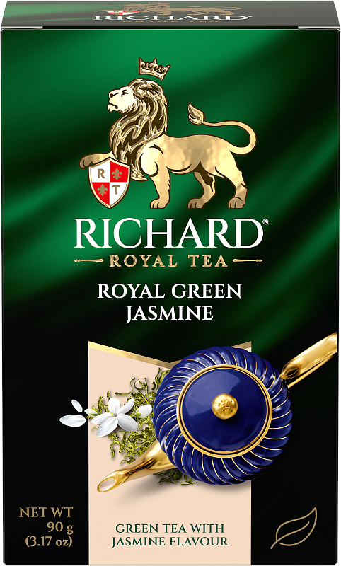 Richard green tea with Royal Green Jasmine 90g | Richard Tea